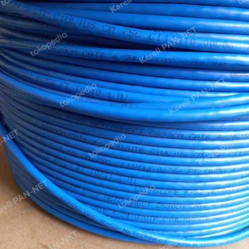 Jual kabel commscope amp cat 6 utp potongan / cat6 meteran - Jakarta ...