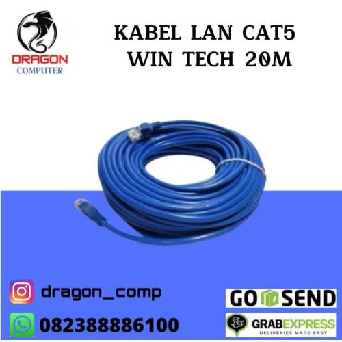 Jual Kabel LAN 20M Cat5 20Meter UTP Cable 20 M Network 20 Meter - Kota ...