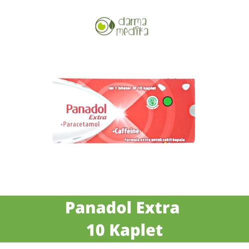 Jual Panadol Extra Merah (strip isi 10 kaplet) Obat Sakit Kepala - Kab ...