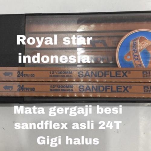 Jual BACHO SANDFLEX ASLI mata gergaji besi ORIGINAL BI METAL hacksaw ...