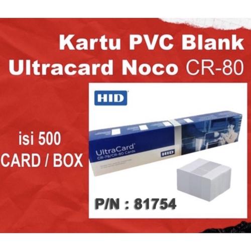 Jual Kartu ultracard hid noco cr80/ blank card pvc/ noco pvc/ id card ...