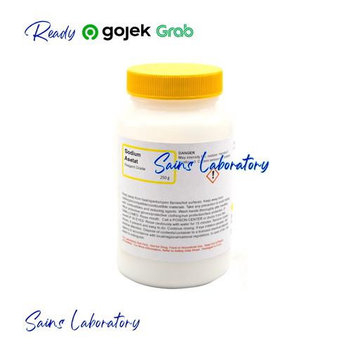 Jual Sodium Acetate Natrium Asetat CH3COONa 250 gr Serbuk Ori ...