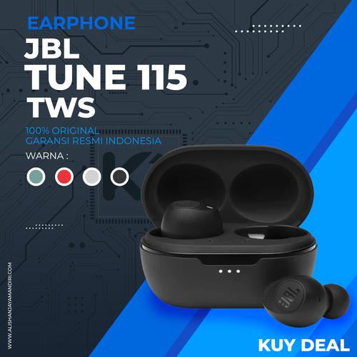 Jual JBL TUNE 115 TWS ORIGINAL GARANSI RESMI IMS 1 Tahun - Putih ...