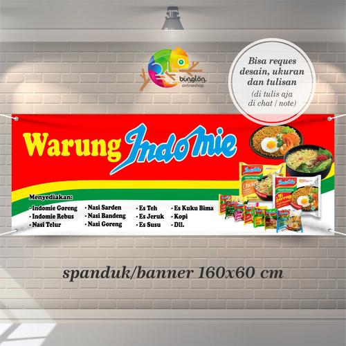 Jual Spanduk Banner Warmindo, Warung Indomie Murah, Model C - Kab ...