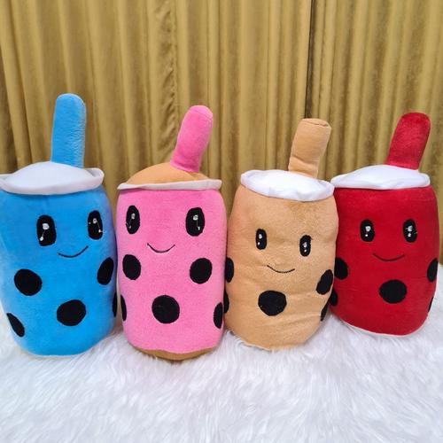 Jual Boneka Boba Viral 35cm Boba Doll Minuman Boba Milk Tea - Biru ...