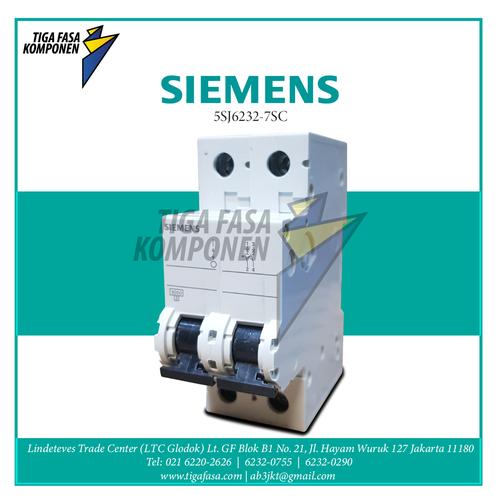 Jual MCB 2P 32A Siemens 6kA 5SJ6-232-7SC --ABB Schneider Hager-- - Jakarta Barat - Tigafasa ...