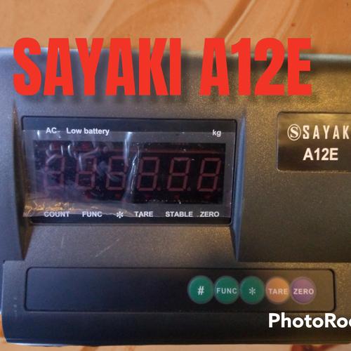 Jual Indikator Timbangan SAYAKI A12E monitor timbangan A12E - Jakarta Barat - AL-SCALE | Tokopedia