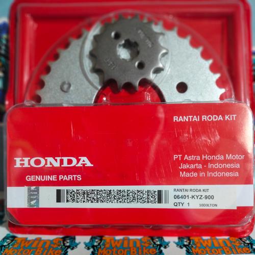 Jual GEAR SET Gir Set Honda paket Supra x 125 injeksi FI / helm in KYZ ...