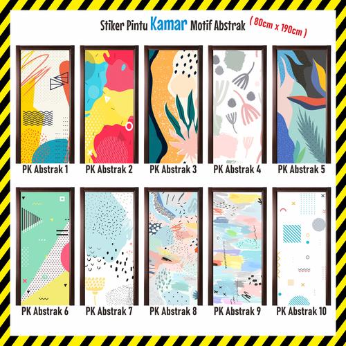 Jual STIKER Pintu Kamar Mandi dan STICKER Pintu Kamar - ABSTRAK - P ...