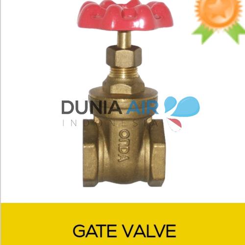 Jual STOP KRAN ONDA KUNINGAN 2 INCH GATE VALVE ONDA BALL VALVE PUTAR ...