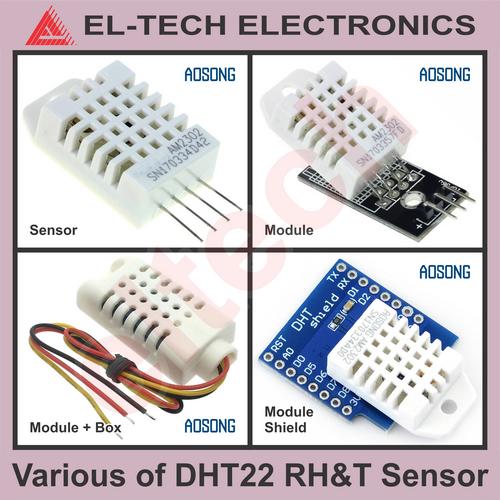 Jual DHT-22 DHT22 AM2302 Temperature Humidity Sensor Ukur Suhu ...