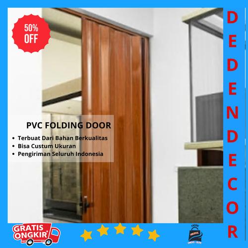 Jual pintu plastik|pintu sekat ruangan|pvc folding door - Kota Makassar ...