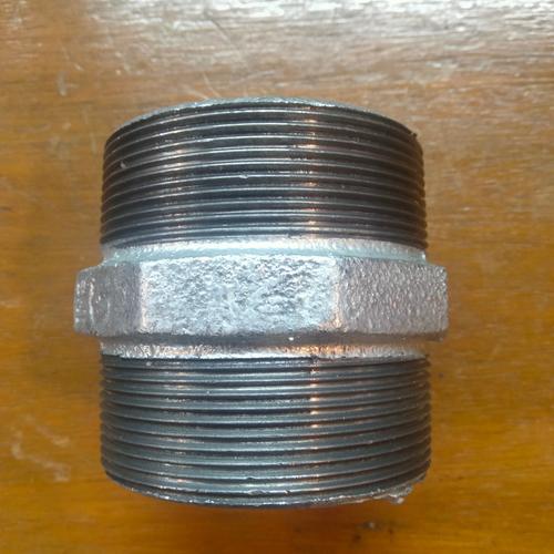 Jual double nepple 2 1/2 INCH drat bsp bahan besi - Jakarta Barat ...