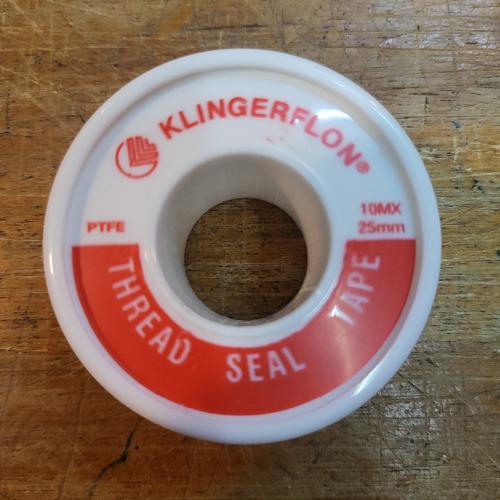 Jual Seal Tape Klingerflon 25mm / Tape Perekat 25 mm / PTFE Thread 1 ...