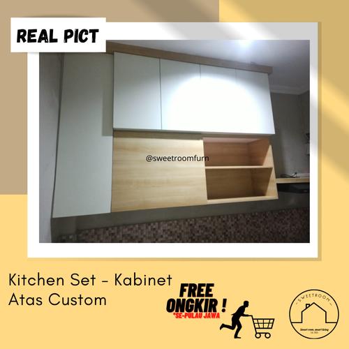 Jual Kitchen Set - Kabinet Atas Custom - Kitchen set hpl - Kab. Sleman ...