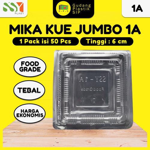 Jual Mika Plastik Kue Jumbo 1A | Mika Bolu Jumbo (ISI 50) / FOOD GRADE ...