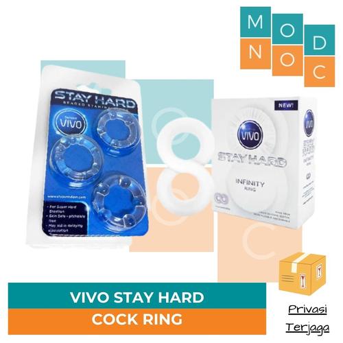 Jual Vivo Stay Hard - cock ring alat bantu pria pengeras Mr. P - tahan ...