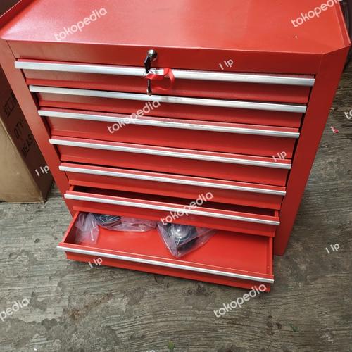 Jual Lemari Tool box Roller Cabinet 7Drawers Smooth Action Slide ...