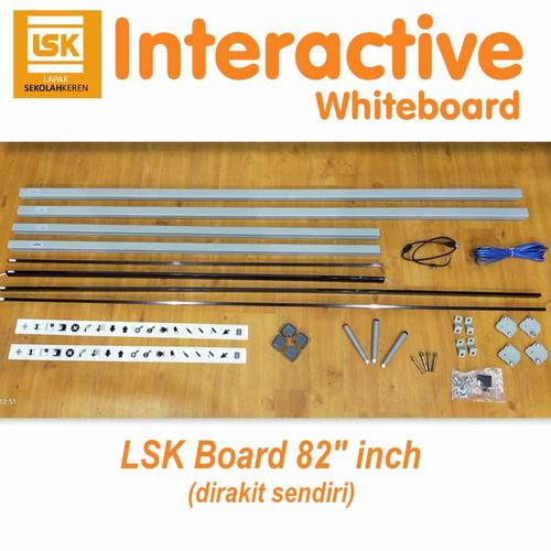 Jual Papan Tulis Interaktif LSK Board (rakit sendiri) - 82 inch - Kab ...