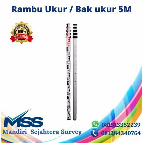 Jual RAMBU KUKUR 5M / BAK UKUR 5M / MISTAR UKUR UNTUK LEVEL DAN ...