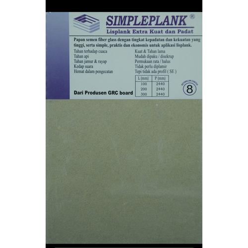 Jual GRC Simple plank ( Listplank ) Polos - 8mm x100x 2440 - Kota ...