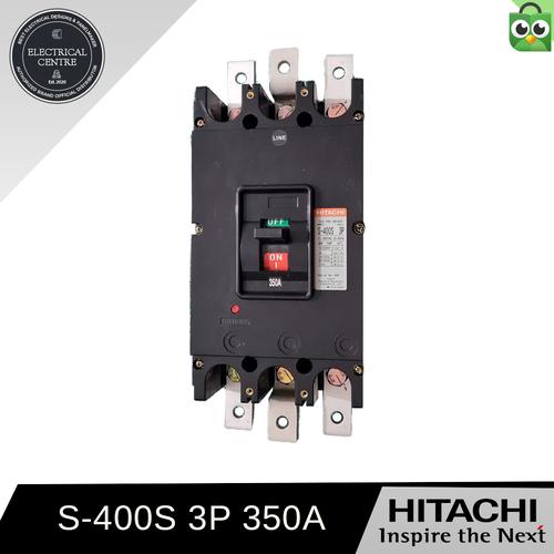 Jual HITACHI MCCB S-400S 3 POLE 350 AMPERE Fuse Free Breaker - Jakarta ...