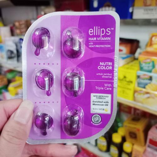 Jual ELLIPS Hair Vitamin Rambut - Nutri Color - Kota Medan - Jolly Jaya ...