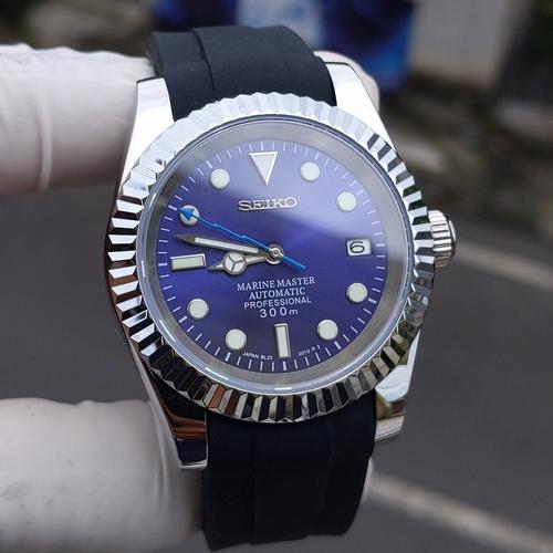 Jual Seiko mod datejust nh35 custom 36mm - rubber b, 36mm - Kota Malang ...