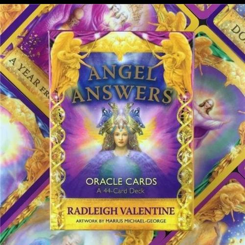 Jual Angel Answer Oracle Cards 44 Cards Deck by Radleigh Valentine ...
