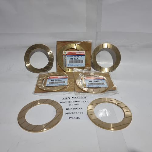 Jual WASHER SIDE GEAR RING GIGI BOLU ASLI KUNINGAN 3.5MM PS125 CANTER ...