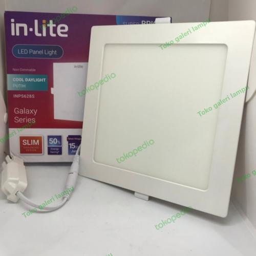 Jual LAMPU DOWNLIGHT LED PANEL 18WATT/18W KOTAK IN-LITE/INLITE PUTIH ...