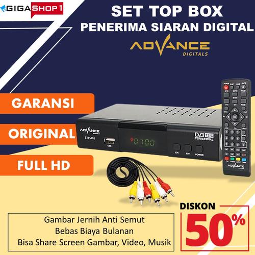 Jual Set Top Box Penerima Penangkap Siaran TV Digital Setop Box To Alat ...