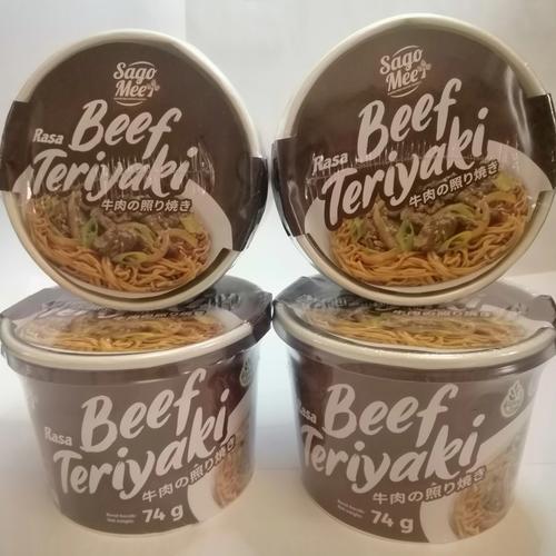 Jual SAGO MEE Paket 4 BEEF TERIYAKI gluten free mie instan - Jakarta ...