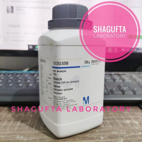 Jual STARCH Soluble Pro Analysi 50gr Merck 101252 (Repack) /Amylum ...