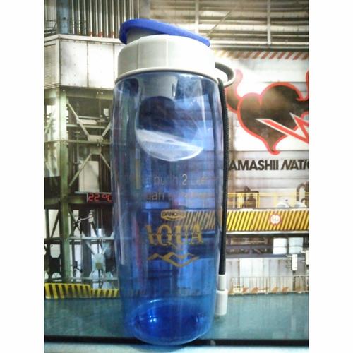 Jual botol minum danone aqua warna biru 550ml - Jakarta Selatan ...