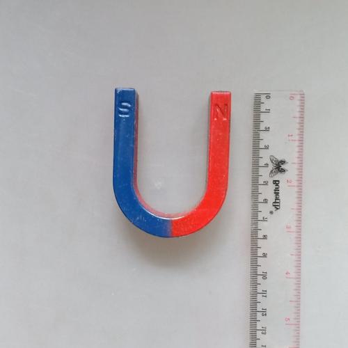 Jual Magnet bentuk huruf U besar alat peraga pendidikan sekolah besi ...