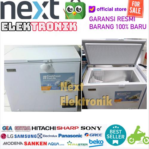 Jual MODENA MD20W CHEST FREEZER GARANSI RESMI MD-20W - Jakarta Utara ...
