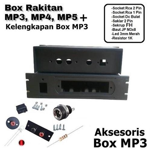 Jual Box Modul Mp3 Player Bluetooth + Aksesoris Box Perlengkapan Mp3 ...