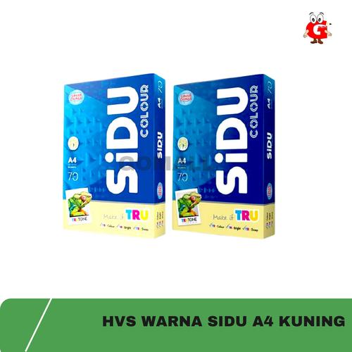 Jual Kertas HVS Sidu A4 Warna Kuning / Kertas HVS Warna - Kota Denpasar ...