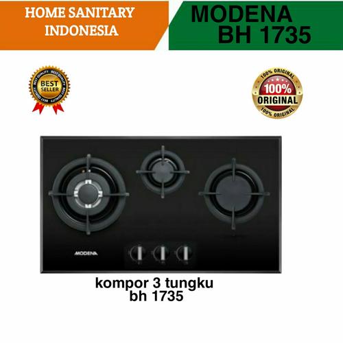 Jual MODENA Bh 1735 kompor tanam 3 tungku kompor gas ORIGINAL - Jakarta ...