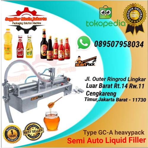 Jual Mesin Filling Liquid Filler Semi Auto GC-A Heavypack - Jakarta ...