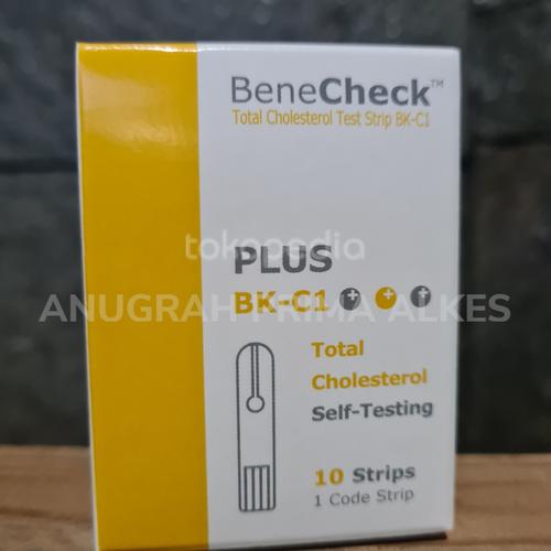 Jual Benecheck PLUS Cholesterol Strips - Tes Strip Kolesterol ...