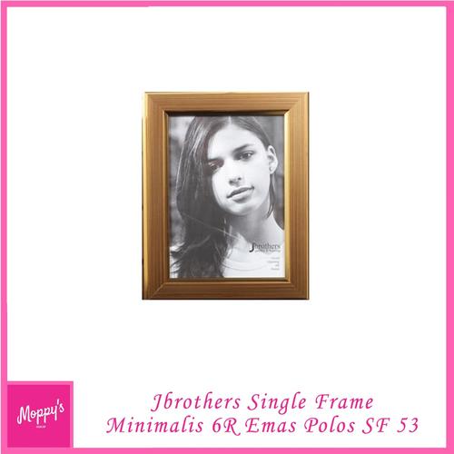 Jual Jbrothers Single Frame Minimalis 6R Emas Polos SF 53 | FRAME FOTO ...