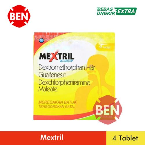 Jual Mextril Strip Pcs Obat Batuk Tenggorokan Pak Box Grosir Kalbe ...
