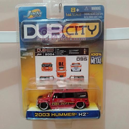 Jual Diecast Hummer H2 Fire Dept SUV Merah by jada Toys Skala 64 - Kota ...