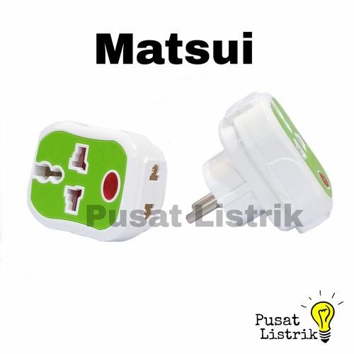 Jual Steker T-Multi Cabang 3 Matsui MT-505 T-One Pro Cabang 3 + Lampu ...