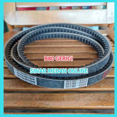 Jual B80 gerigi mitsuboshi RECMF 8800 V belt tali poli kipas B 80 - Kab ...