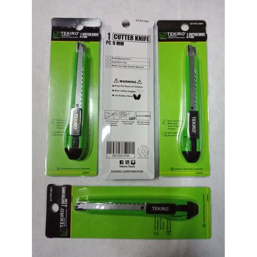 Jual Tekiro Pisau Cutter Kecil 9 mm GT-PC1561 TEKIRO cutter 9mm ...