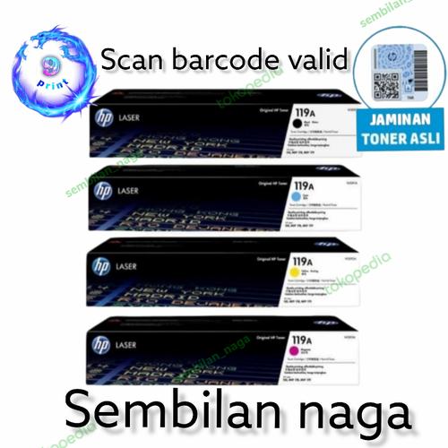 Jual hp laserjet 119A black-colour original - Hitam - Jakarta Selatan ...