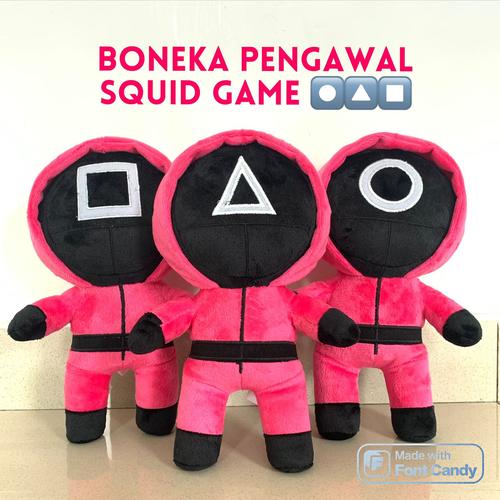 Jual Boneka Pengawal Squid Game-Army Squid Game Kualitas Original ...